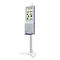 China Intelligent Sterilizer Lcd Digital Display Touch Screen Kiosk 21.5 Inch for sale