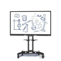 China 75 Inch Interactive Flat Panel 4K UHD Smart Whiteboard for Education and Conference for sale