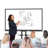 China 75 Inch Interactive Flat Panel 4K UHD Smart Whiteboard for Education and Conference for sale