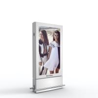 China 86 Inch Aluminum Indoor Digital Signage Display Floor Stand or Wall Mount 4K for sale