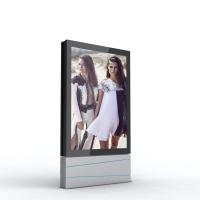 China 86 Inch Aluminum Indoor Digital Signage Display Floor Stand or Wall Mount 4K for sale
