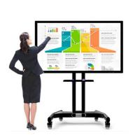 China Infrared Touch Digital Smart Whiteboard Touch Screen Educational Board 60Hz for sale