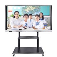China 98 Inch 4K Interactive Smart Board Multi Touch Android Digital Whiteboard for Education and Business for sale