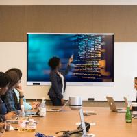 China 98 Inch 4K Interactive Smart Board Multi Touch Android Digital Whiteboard for Education and Business for sale