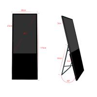 China Interactive 43 Inch Touch Screen Standalone Digital Signage for Hotel with Android 6.0 and 1920x1080 FHD Display for sale