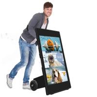 China 42 Inch WiFi 3G Mobile Digital Signage LCD Advertising Display 1920x1080 for sale