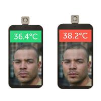 China 2.5W HD Ai Infrared Thermometer With Face Recognition Dustproof for sale