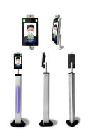 China Non Contact Attendance Face Recognition Self Check Temperature Kiosk 10