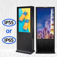 China 65 Inch IP65 Outdoor Digital Signage 2000nits Touch Screen Advertising Display 3840x2160 for sale