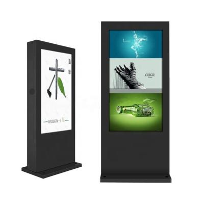 China 3000nits Outdoor Advertising LED Digital Signage Sunlight Readable for sale