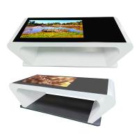 China 55 Inch Interactive Touch Screen LCD Display Kiosk 1920x1080 400cd/m2 for Restaurant for sale