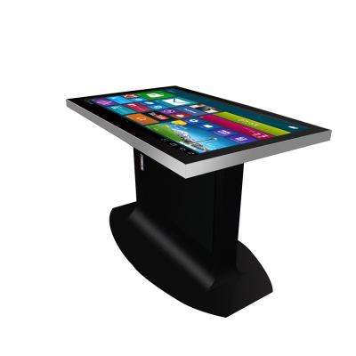 China 65 Inch Android Interactive Touch Screen Table 10 Point Capacitive LCD Display for sale