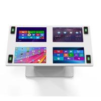 China Smart Interactive Touch Screen Kiosk 400 cd/m² 32 Inch for Bank Hotel for sale
