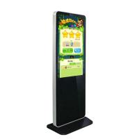 China 43 Inch Vertical LCD Digital Signage Display 1920x1080 500cd/m2 for sale