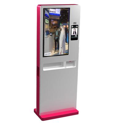 China 32 Inch Digital Signage Advertising Player With Automatic Hand Sanitizer Dispenser for sale