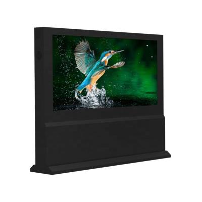 China Outdoor Horizontal Standee Digital Signage 1080P Advertising Display IP67 for Restaurant for sale
