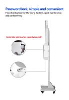China 21.5 Inch LCD Digital Signage Automatic Hand Sanitizer Dispenser Advertising Kiosk 1080p for sale