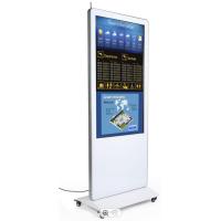 China LCD Movable Touch Screen Digital Signage Advertising Kiosk Floor Standing for sale