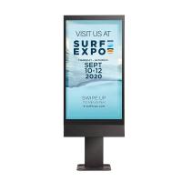 China 55 Inch 2500nits Outdoor LCD Digital Advertising Display IP65 Waterproof Signage for sale