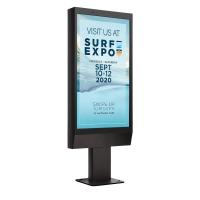 China 55 Inch 2500nits Outdoor LCD Digital Advertising Display IP65 Waterproof Signage for sale
