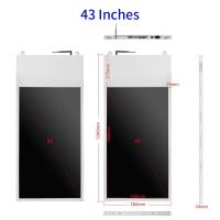 China 49 Inch Android Digital Signage Display with WiFi Bluetooth for Restaurant Advertising for sale