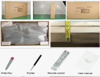 China 75 Inch Multi Touch Smart Digital Whiteboard For Meeting And Education for sale