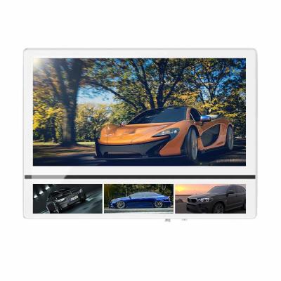 China 21.5 10.1 Inch Indoor Wall Mounted Digital Signage Kiosk 1366x768 Resolution Non Touch Player for sale