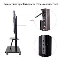 China 75 Inch HD Smart Interactive Whiteboard IR or Capacitive Touch 4K Display for sale