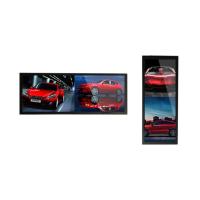 China 19 Inch Ultra Long Digital Advertising Lcd Stretched Bar Display for sale