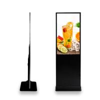China 43 Inch WiFi Interactive Android LCD Digital Signage Floor Standing Display 1920x1080 for sale