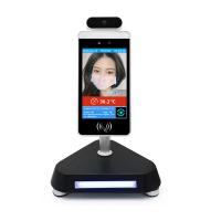 China 8 Inch IPS AI Face Thermal Imaging Thermometer With Face Recognition for sale