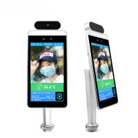 China 8 Inch IPS AI Face Thermal Imaging Thermometer With Face Recognition for sale