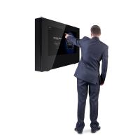 China 4K FHD IP65 Waterproof Wall Mounted LCD Digital Signage With Capacitive Touch for sale