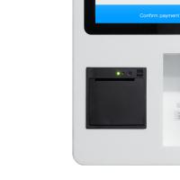 China 32 Inch 350cd/m2 Interactive Touch Screen Self Ordering Kiosk with POS System for sale