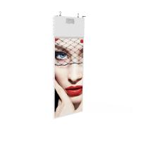 China 55inch 2500nits 178 Degree LCD Digital Signage Double Sided Ceiling Hanging for sale