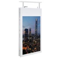 China 55 Inch Hanging Double Sided Commercial Digital Signage Display 3500cd/m2 Ultra High Brightness for Window for sale