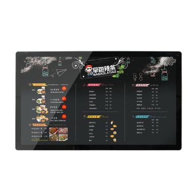 China TFT Information Display Board With CMS Cloud Plug In And Play Network Digital Menu Boards for sale