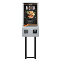 China 32 Inch Restaurant Electronic Self Ordering Machine Sef - Service Bill Payment Kiosk for sale