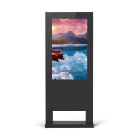 China 4K HD Waterproof Floor Standing Digital Signage Billboard Outdoor Advertising Screen 32-86 Inch for sale