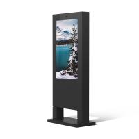 China 4K HD Waterproof Floor Standing Digital Signage Billboard Outdoor Advertising Screen 32-86 Inch for sale