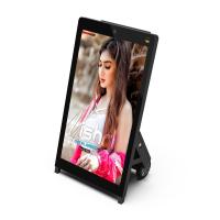 China 43 Inch Outdoor Battery Powered Digital Kiosk Signage with Wheels 1920x1080 for sale