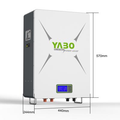 China 10KWh 48v Lifepo4 Powerwall Battery 200Ah Home Energy Storage for sale