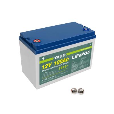 China 12v Lifepo4 Solar Battery System Rechargeable 100Ah 4S1P for sale