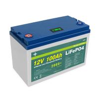 China 200Ah 300Ah 100Ah 12V 32700 lifepo4 battery pack LCD Power Display Smart BMS for sale
