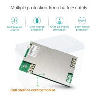 China 200Ah 300Ah 100Ah 12V 32700 lifepo4 battery pack LCD Power Display Smart BMS for sale