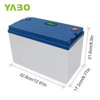 China 12v 100ah Lithium Iron Lifepo4 Battery BMS Energy Solar Control 12V for sale