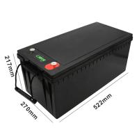 China 24V 36V 48V 12V Lifepo4 Battery 12v 200ah Yacht Solar Storage UPS for sale