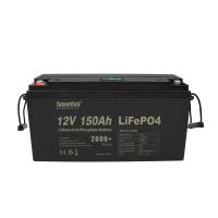 China lithium iron phosphate battery 150ah lifepo4 cells 12v LED Display for sale