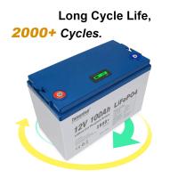 China Lifepo4 Golf Battery Solar RV Rechargeable 100ah 12v lithium lifepo4 battery for sale