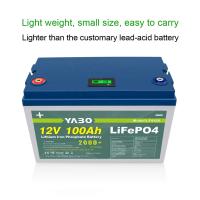 China 2022 Hot Sale Lithium Iron Phosphate Deep Cycle 32700 LiFePO4 48V 12V 200Ah 100Ah Lithium Ion BMS LiFePO4 Battery for sale